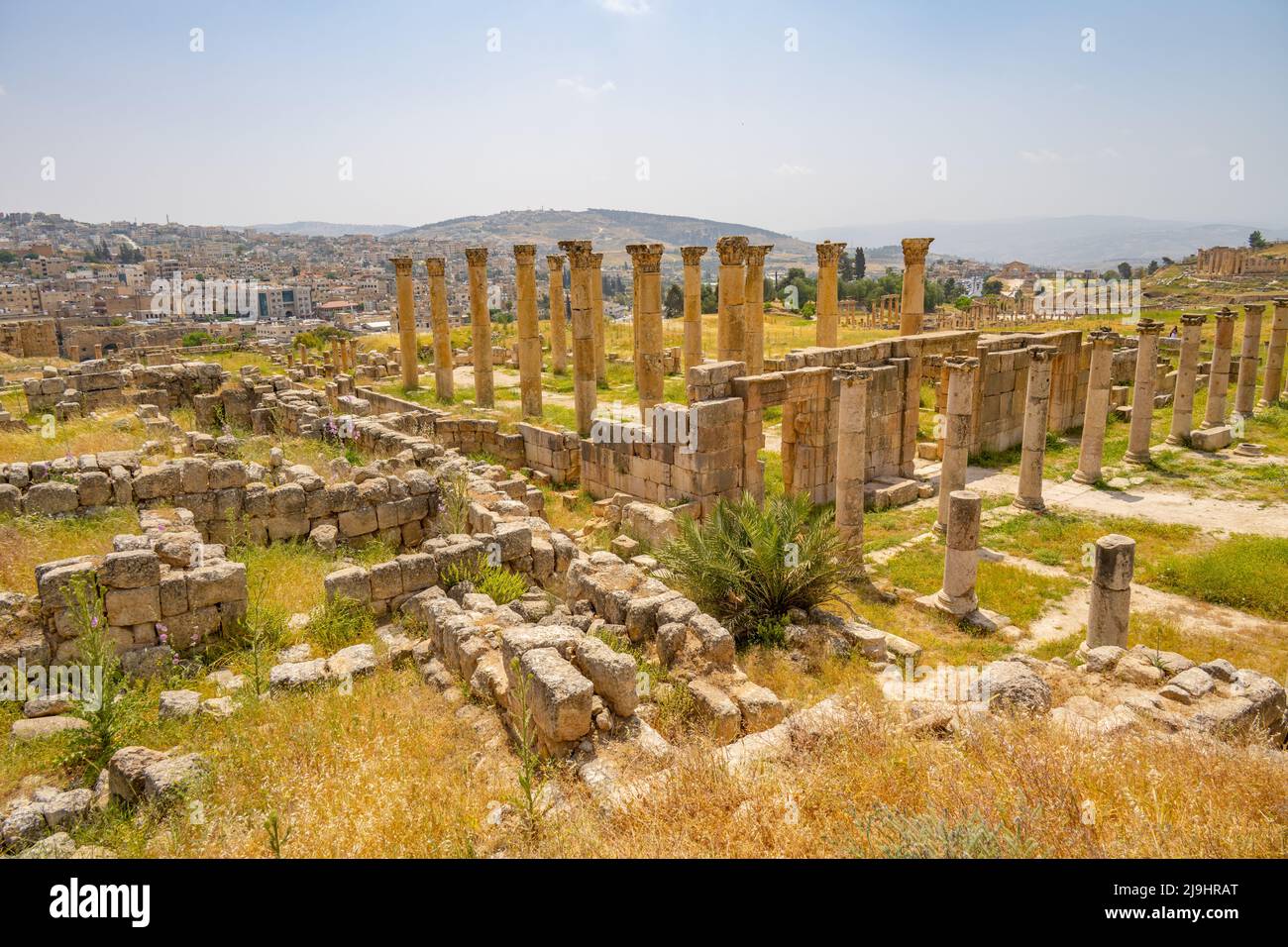 Church of St. Theodore, Jerash Stock Photo - Alamy