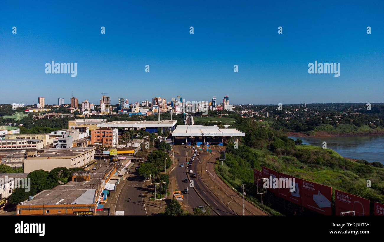 Friendship bridge brazil hi-res stock photography and images - Alamy