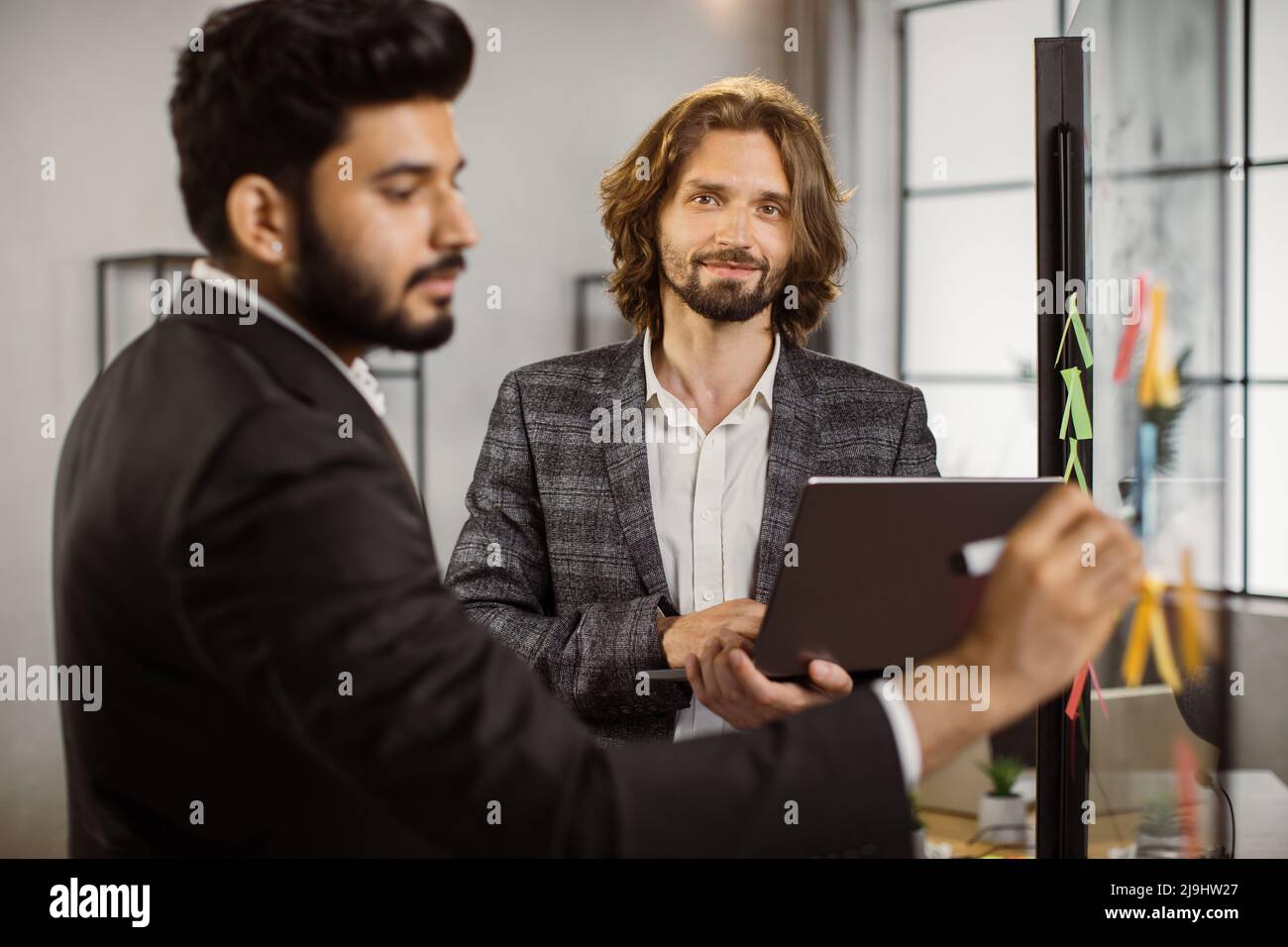 Workmates marketing hi-res stock photography and images - Alamy