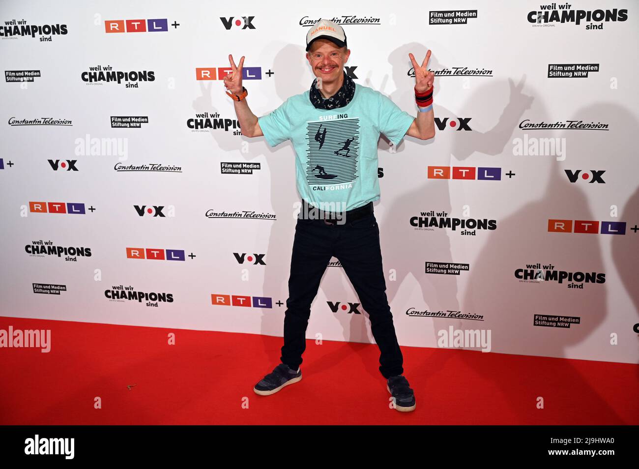 Cologne, Germany. 23rd May, 2022. Christian Forst, actor, comes to the ...