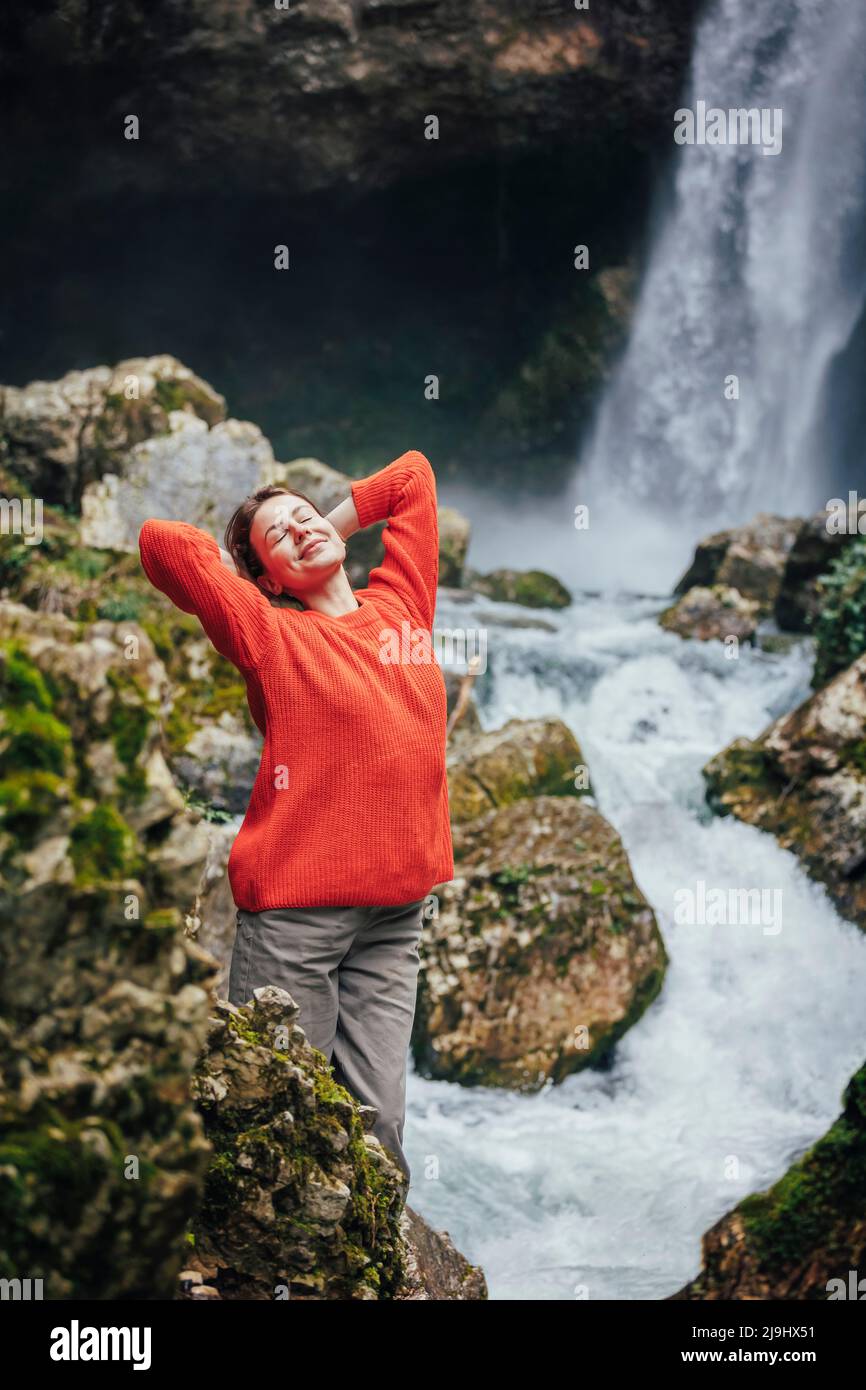 Wife In Waterfalls