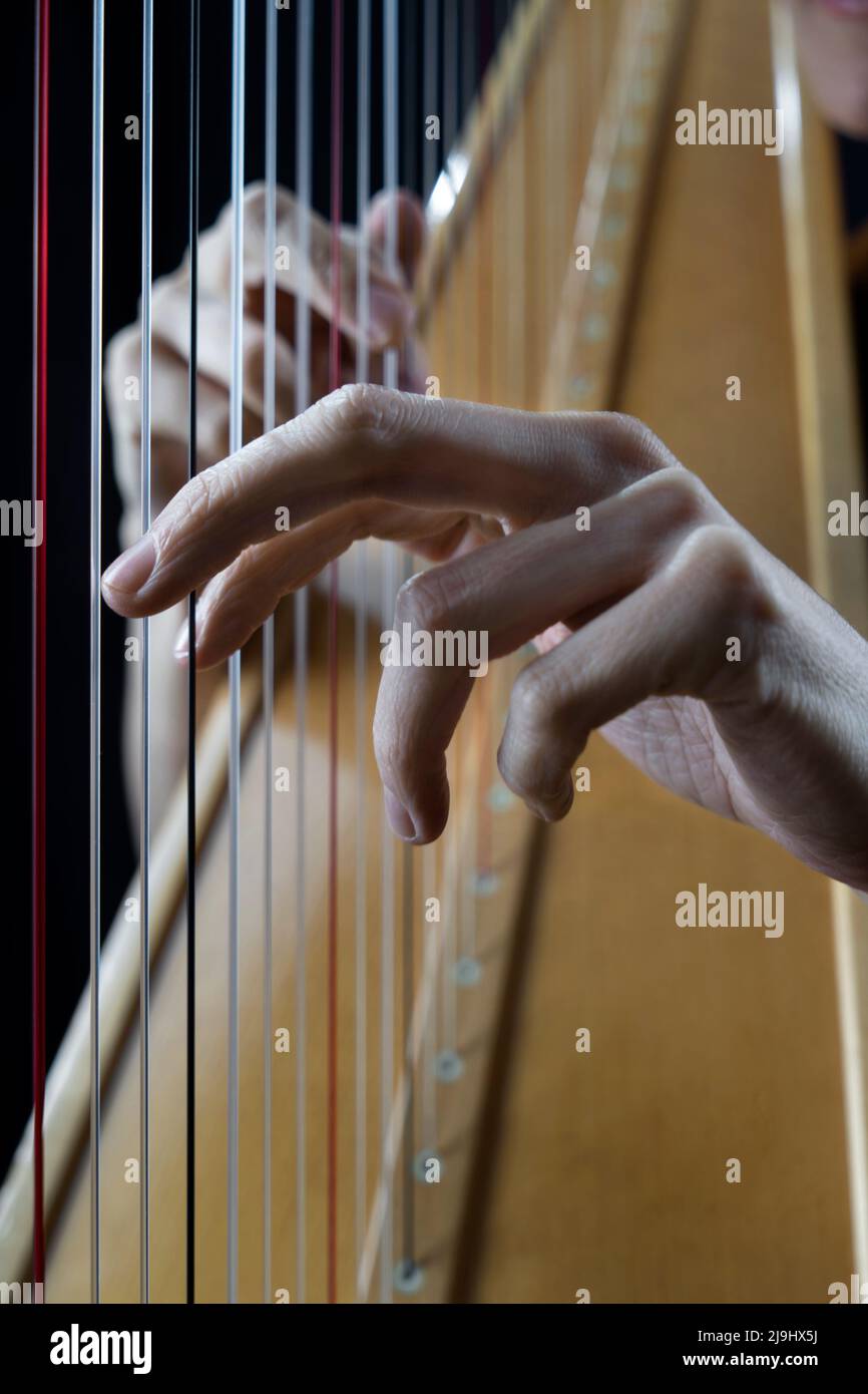 Musician hands close up hi-res stock photography and images - Alamy