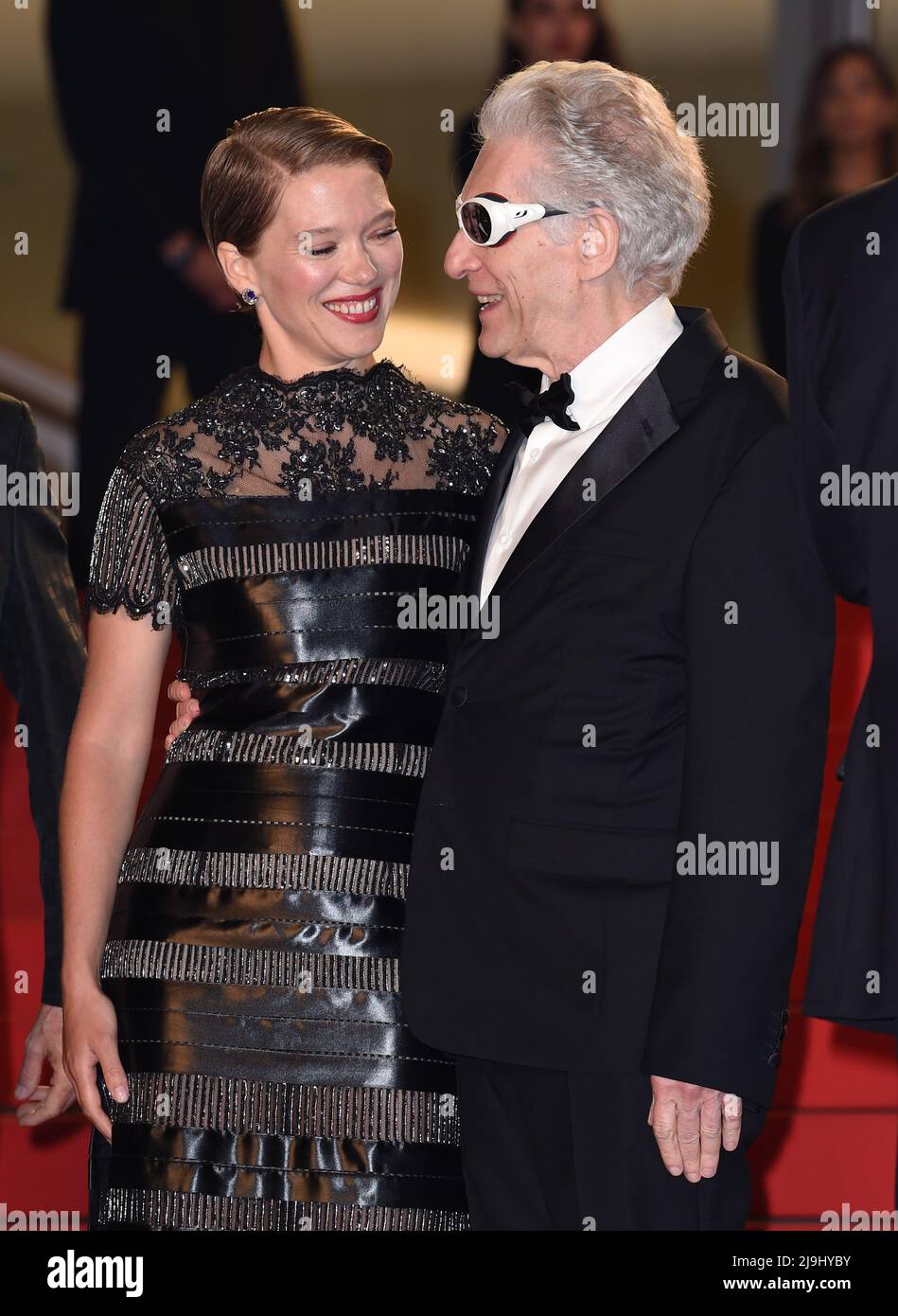 May 23rd, 2022. Cannes, France. Lea Seydoux and David Cronenberg ...