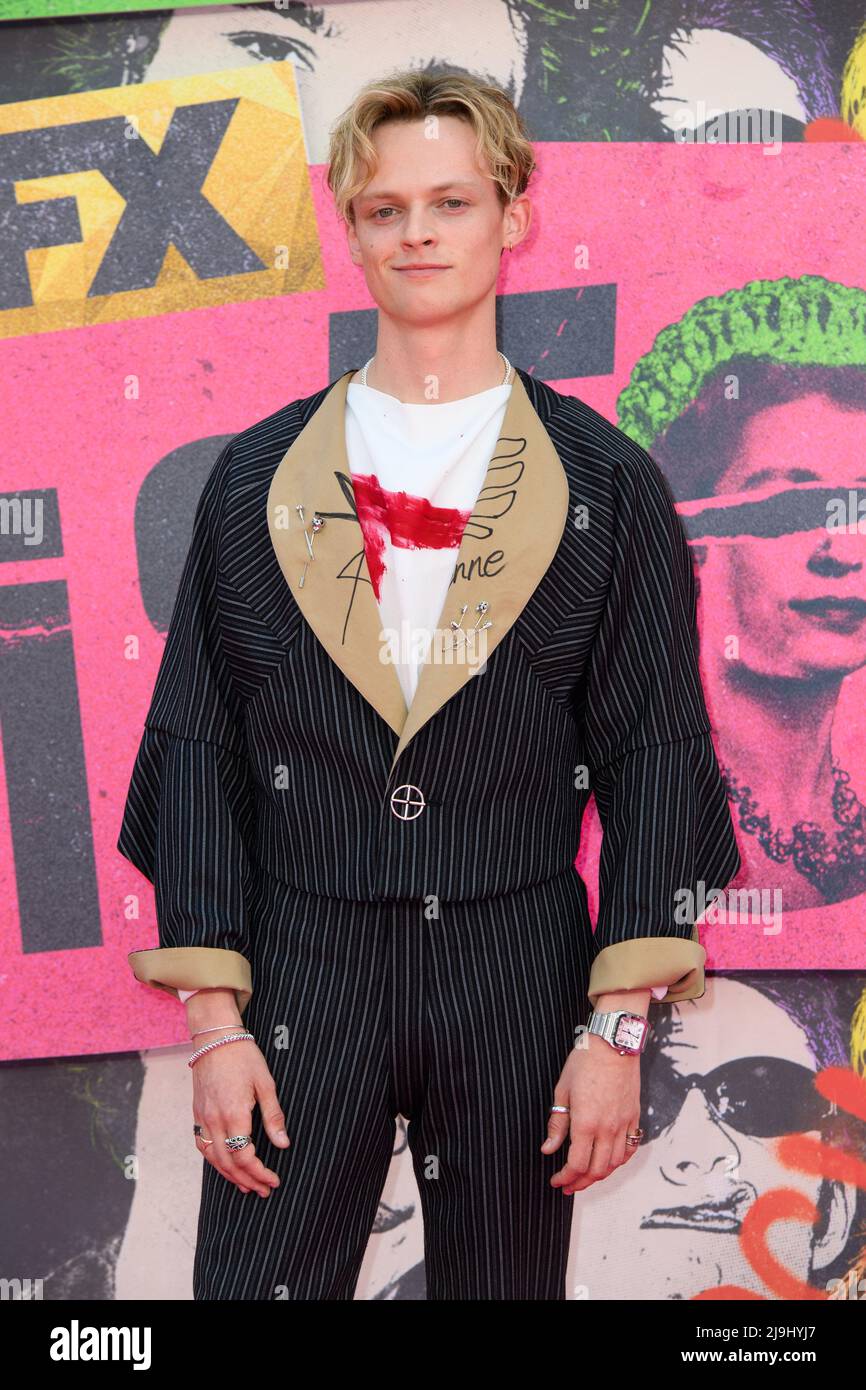 London, UK. 23 May 2022. Anson Boon arriving at the premiere of Pistol ...