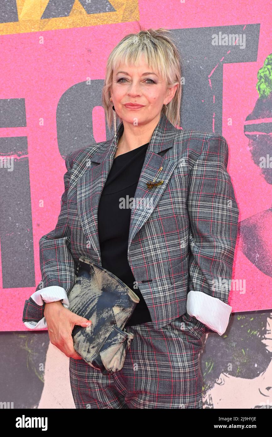London, UK. 23 May 2022. Tracey Seaward arriving at the premiere of ...