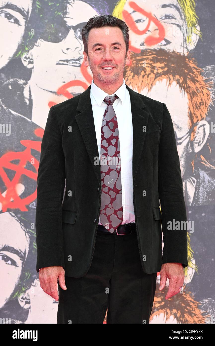 London, UK. 23 May 2022. Jay Simpson arriving at the premiere of Pistol ...