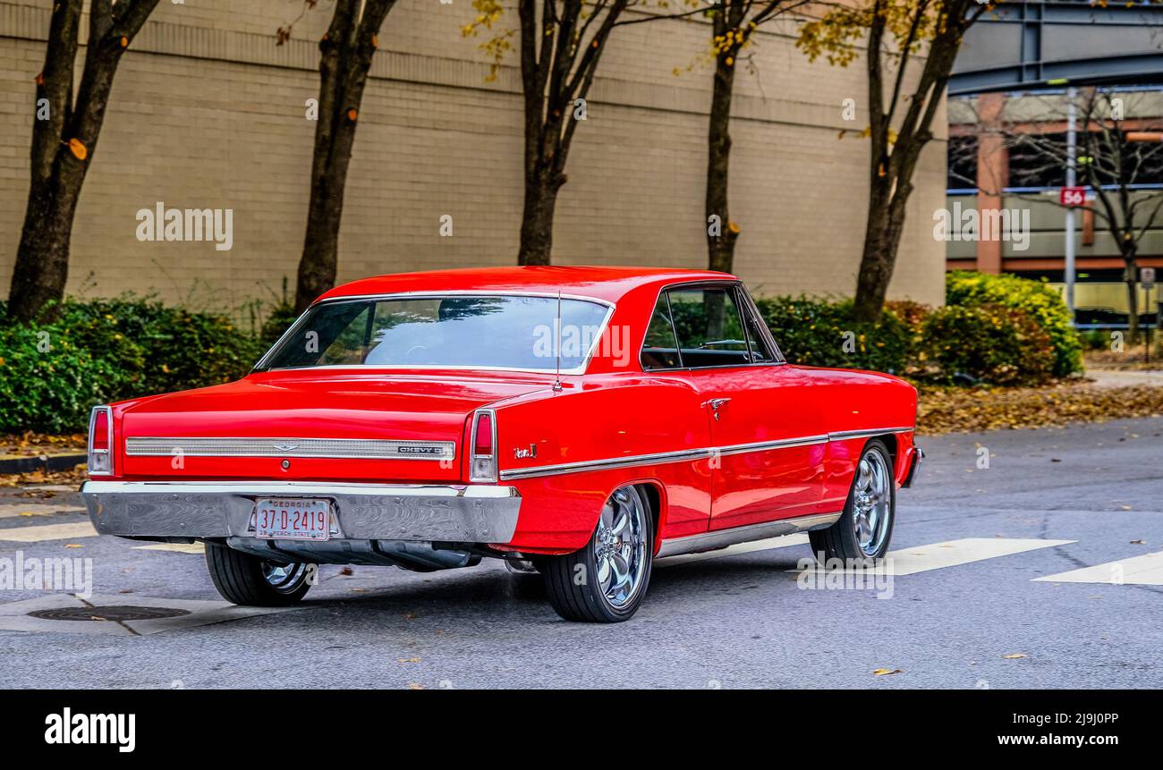 ATLANTA, GEORGIA - December 5, 2021: Caffeine and Octane is a ...