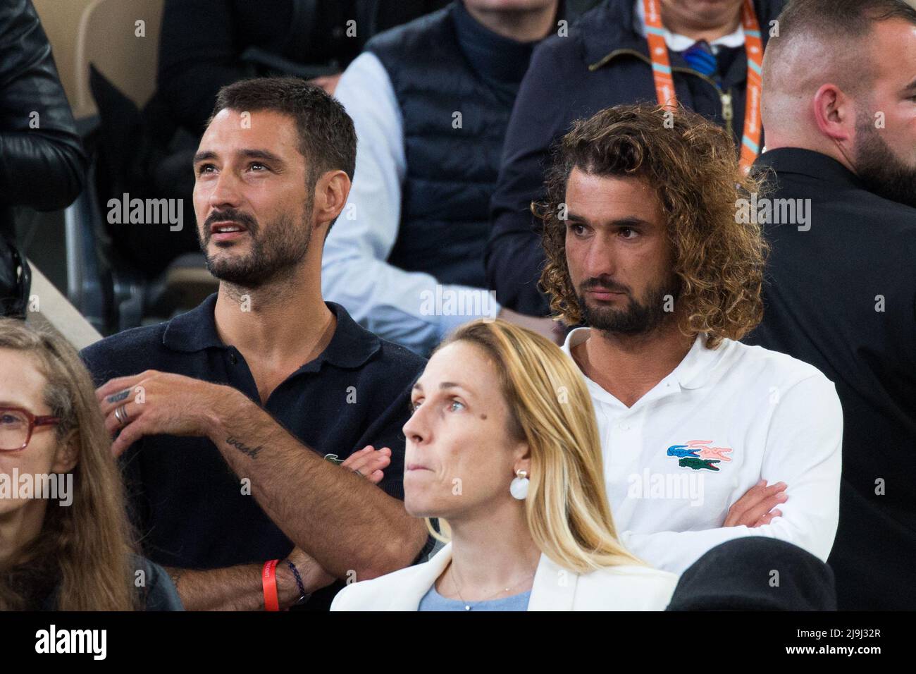 Paris, France. May 22, 2022, Jeremy Frerot and his brother Lucas Frerot ...