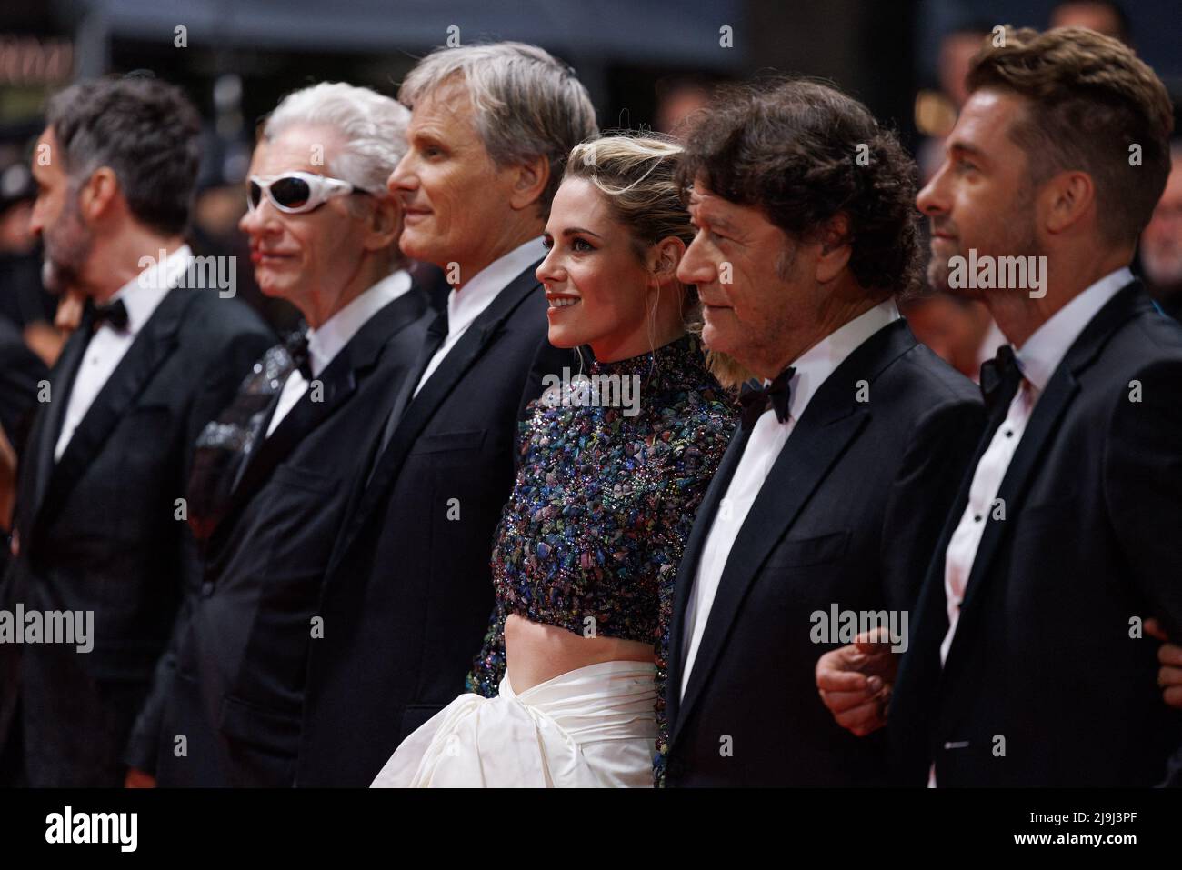 Cannes, France, May 23, 2022, Denise Capezza, Nadia Litz, Don McKellar ...