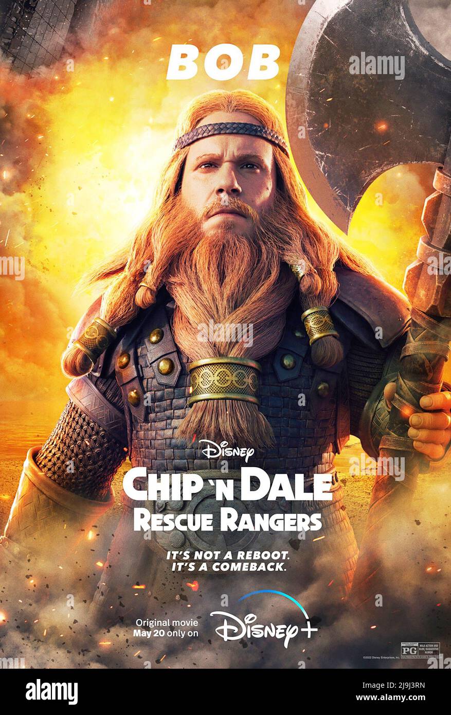 CHIP 'N' DALE: RESCUE RANGERS, US character poster, Bob (voice: Seth ...