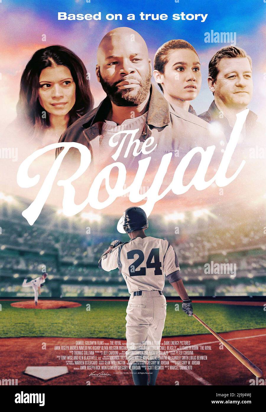 THE ROYAL, US poster, from left: Andrea Navedo, Amin Joseph as Willie ...