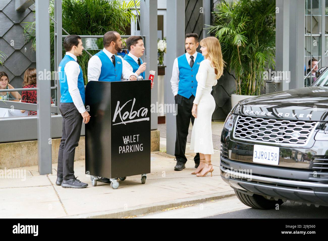 THE VALET, from left: Carlos Santos, Amaury Nolasco, Armando Hernandez ...