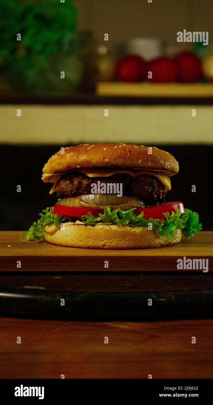 The Burger Shot Stock Photo - Alamy