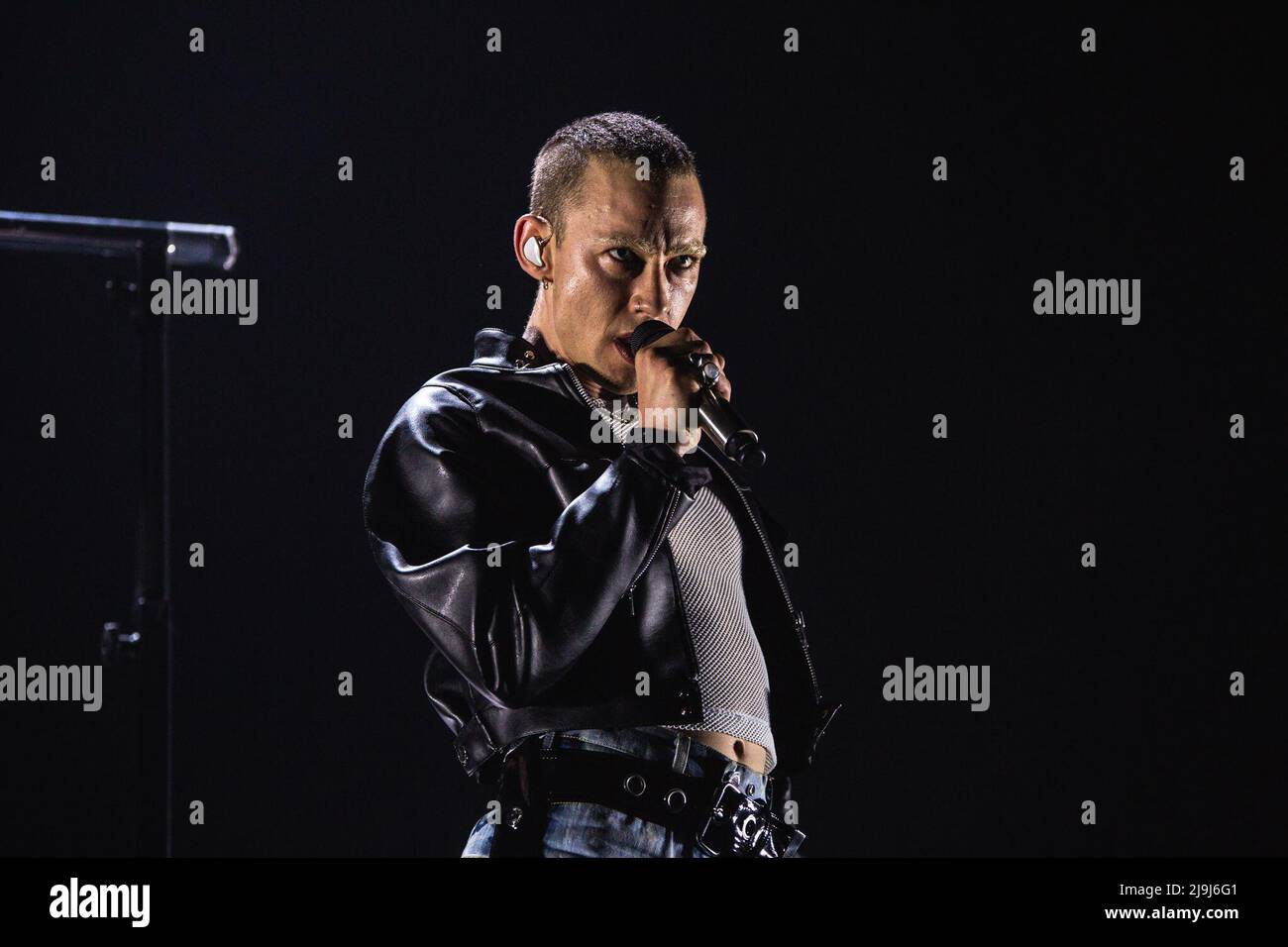 May 23, 2022: British pop-synth act 'Years and Years' perform a sold ...