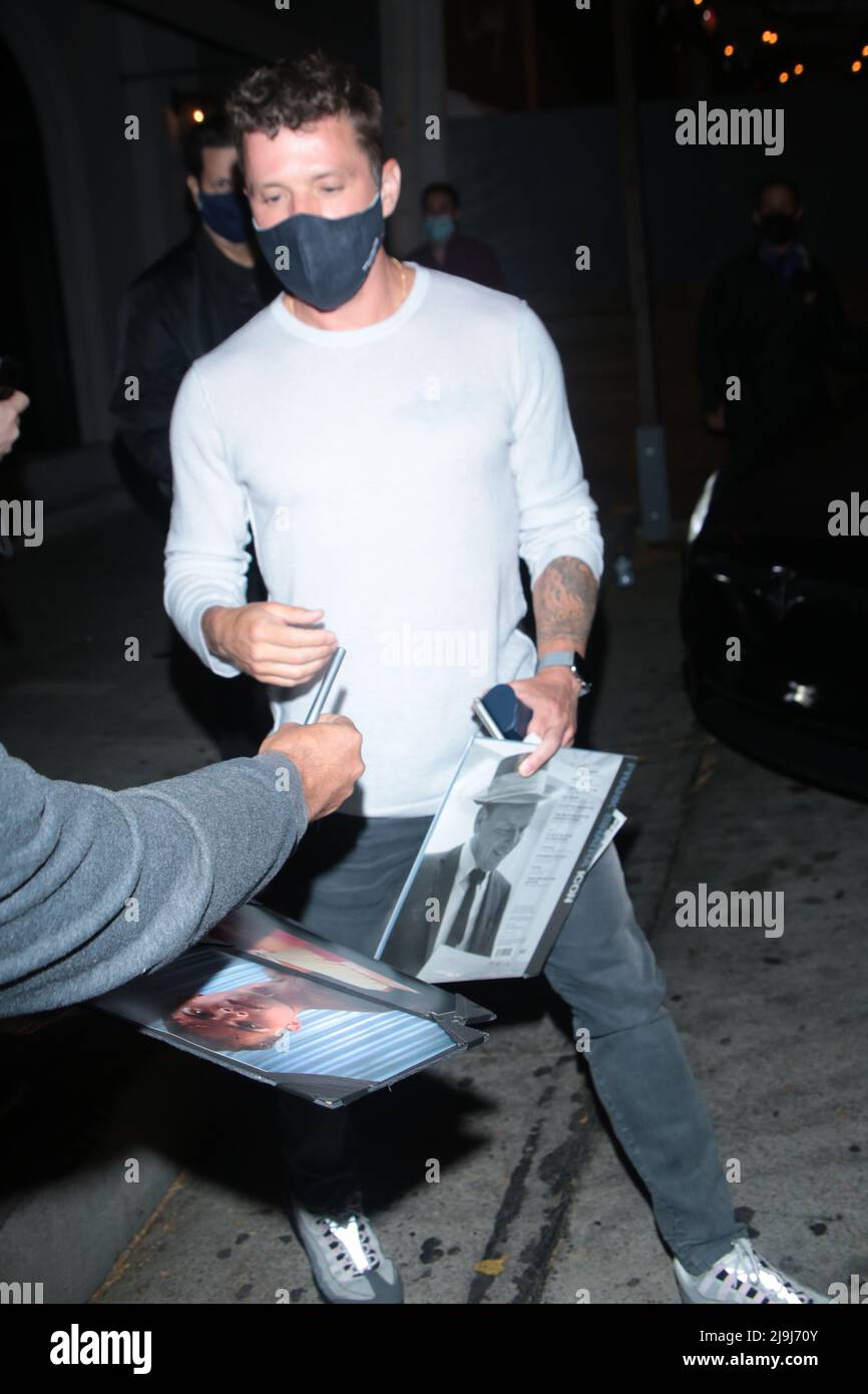 Celebrities including Nicky Whelan and Frank Grillo seen outside at ...