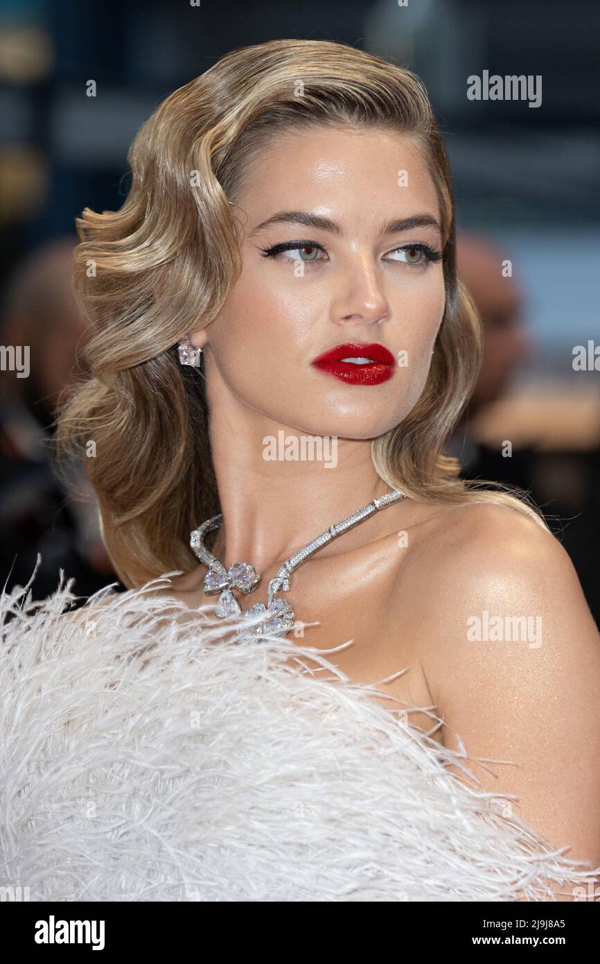 Megan Blake Irwin attends the screening of Crimes of the Future during ...