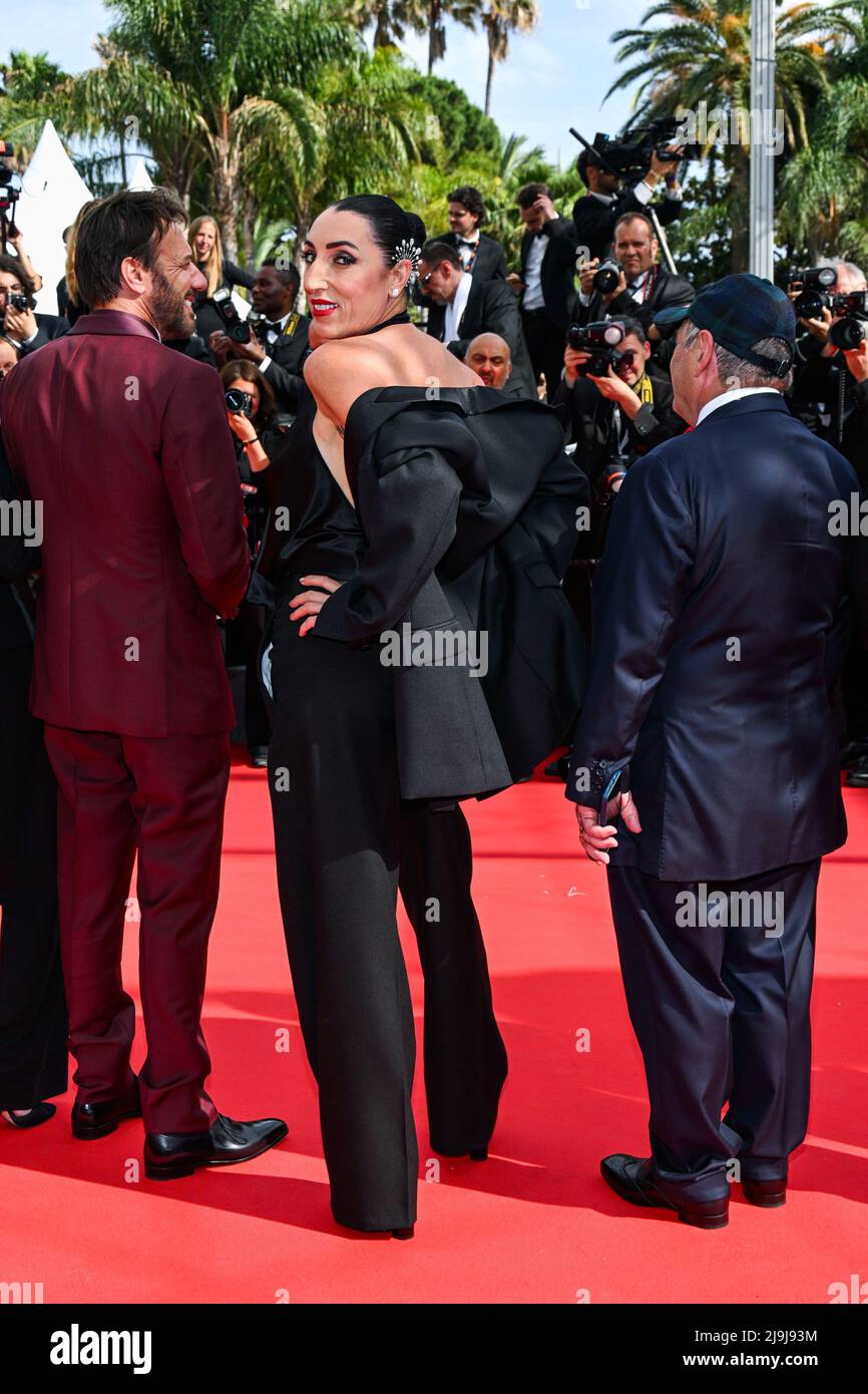 Cannes, France, 23/05/2022, Samuel Le Bihan , Rossy De Palma , Hugo ...