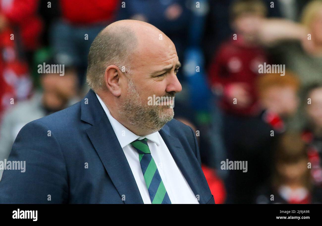 President irish football association hi-res stock photography and ...