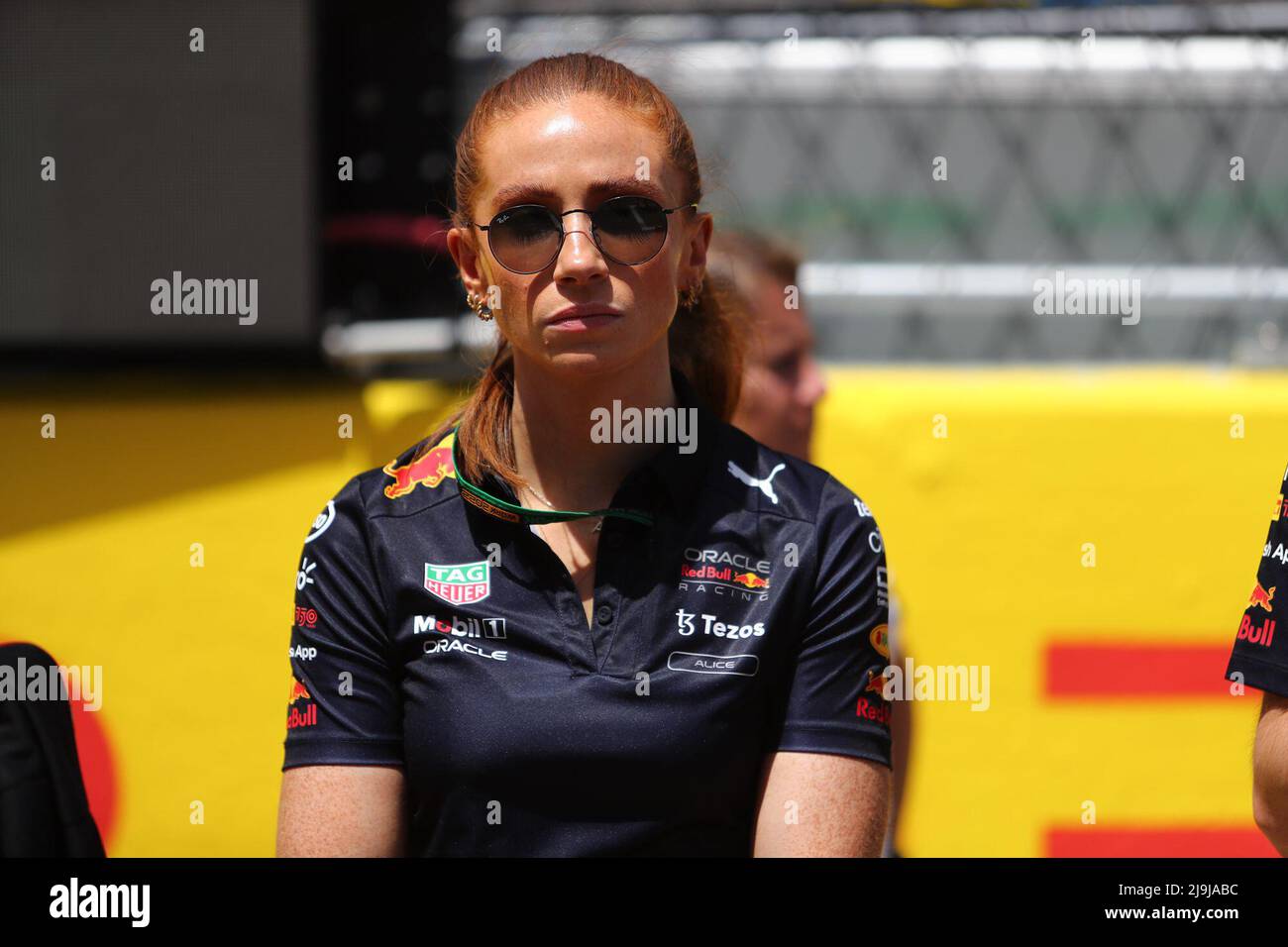 Barcelona, Spain. 22nd May, 2022. Oracle Red Bull Racing Team Girl ...