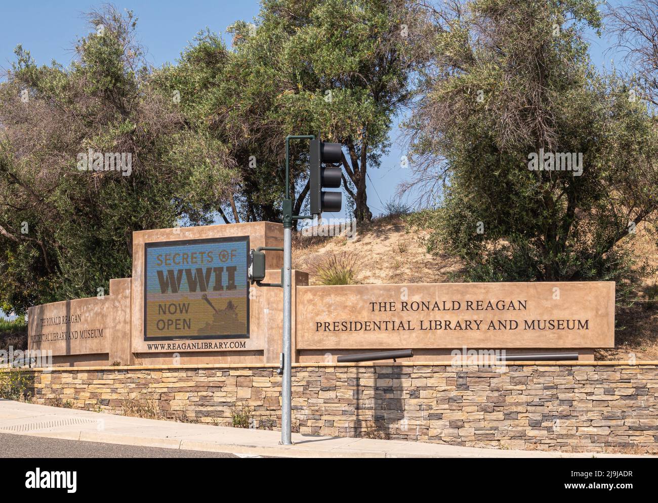 Simi Valley, California, USA - April 27, 2022: Ronald Reagan ...