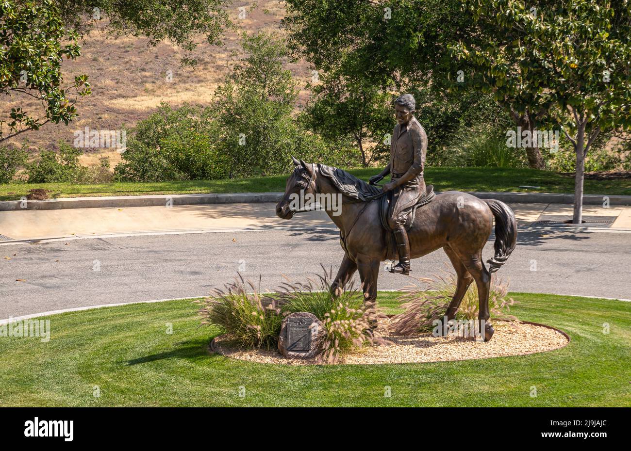 Simi Valley, California, USA - April 27, 2022: Ronald Reagan ...