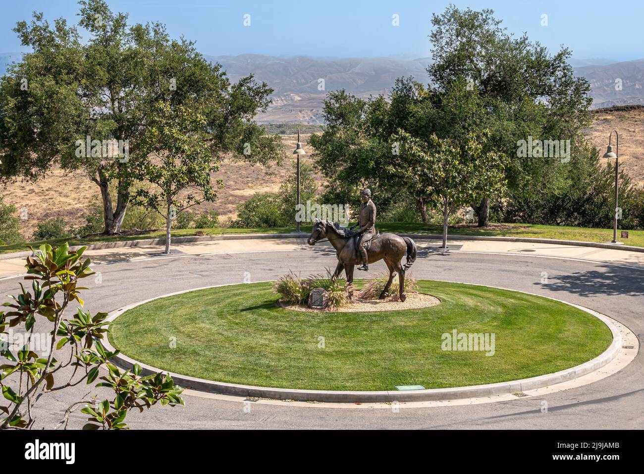 Simi Valley, California, USA - April 27, 2022: Ronald Reagan ...