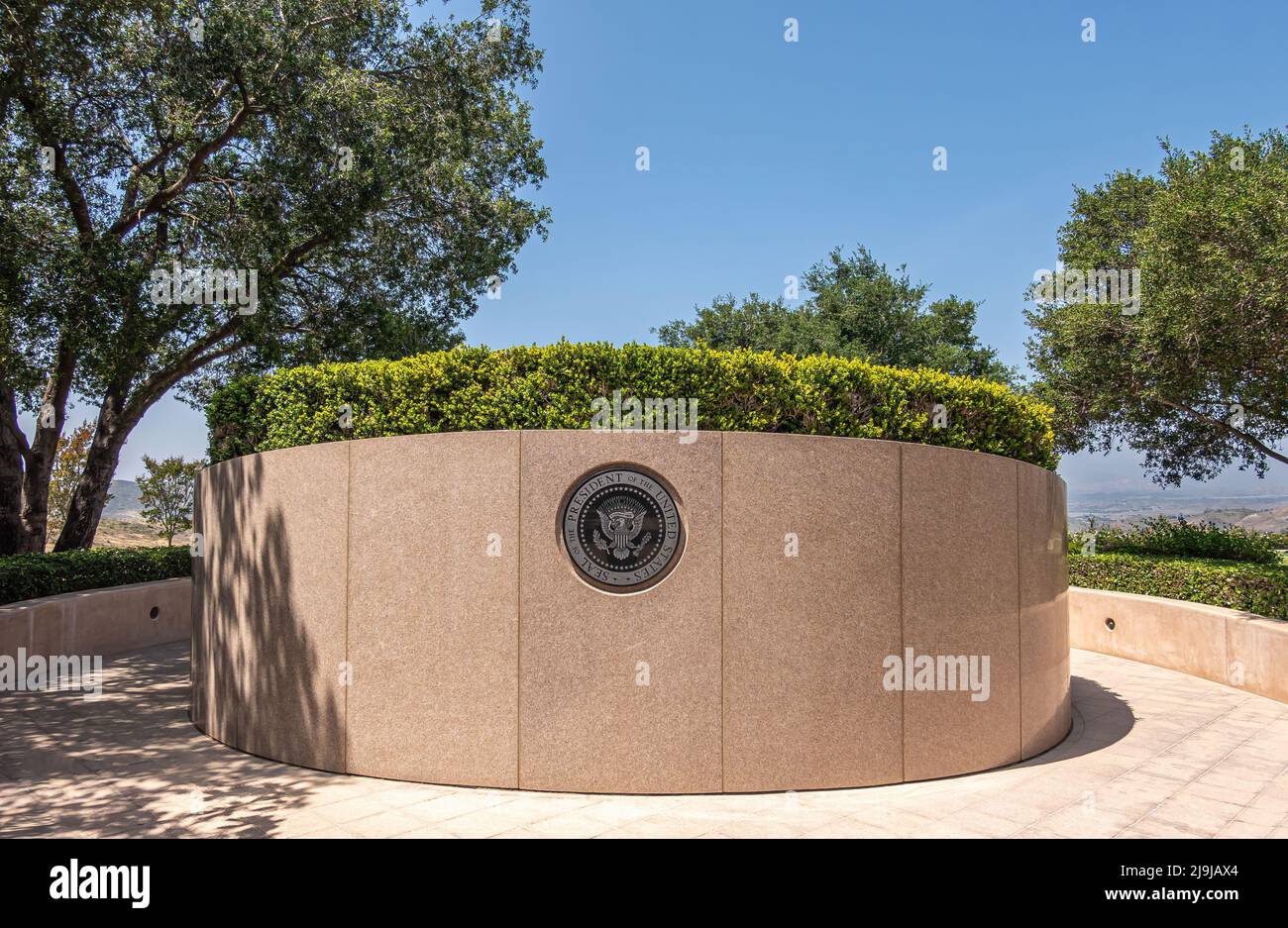 Simi Valley, California, USA - April 27, 2022: Ronald Reagan ...