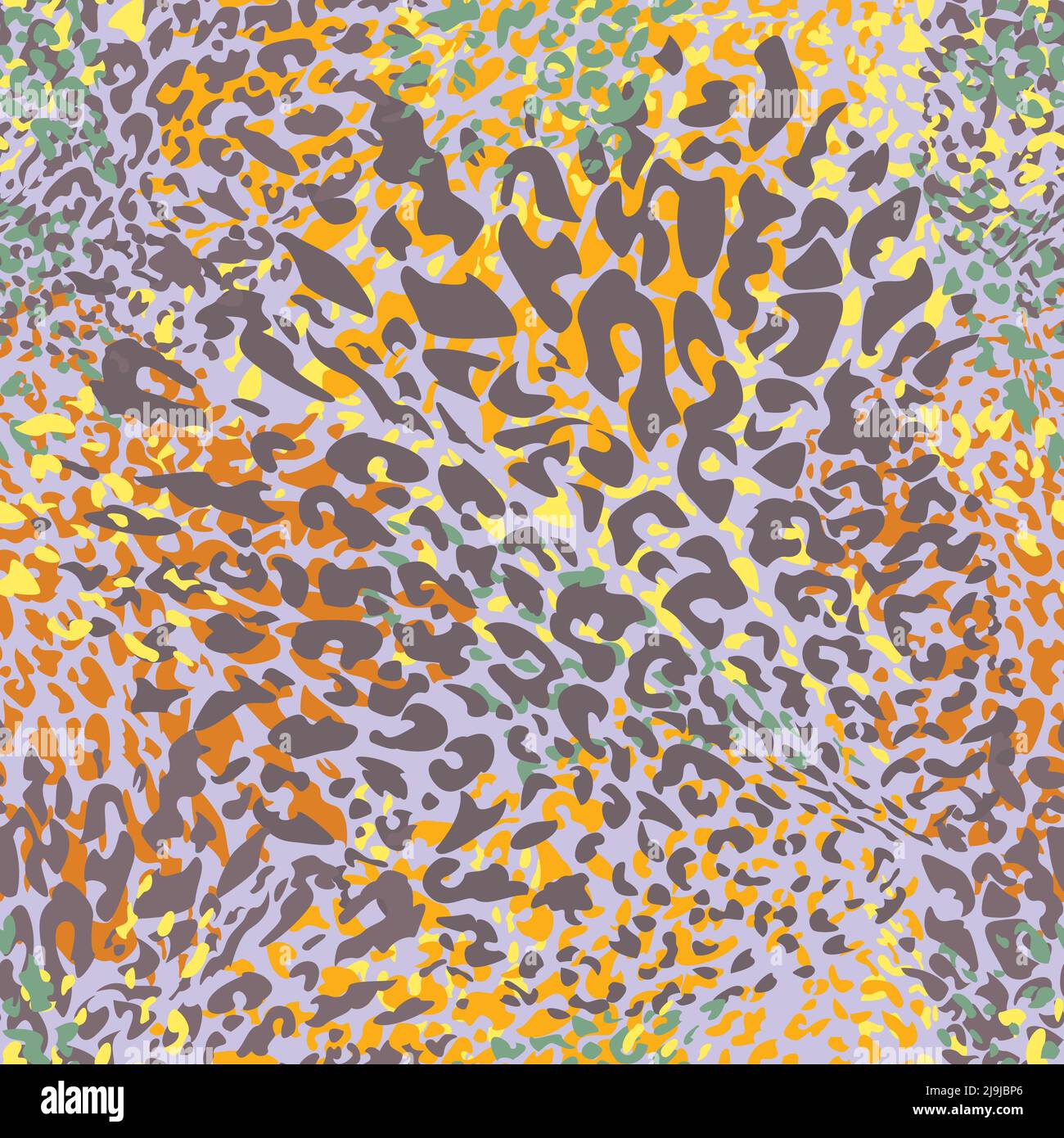 Colorful animal skin seamless background. Vector illustration Stock ...