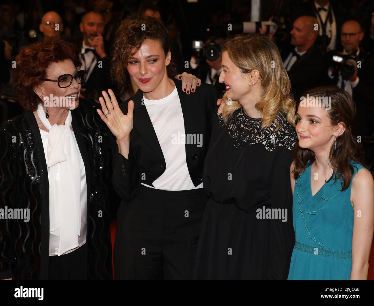 May 22, 2022, Cannes, Cote d'Azur, France: GIOVANNA RALLI, JASMINE ...