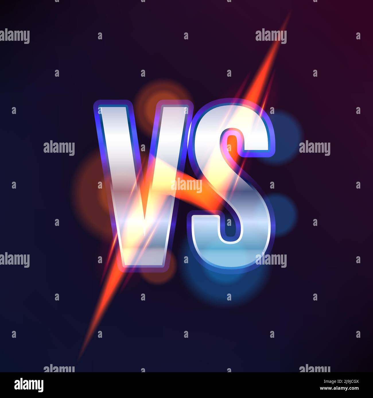 Side separated Stock Vector Images - Alamy