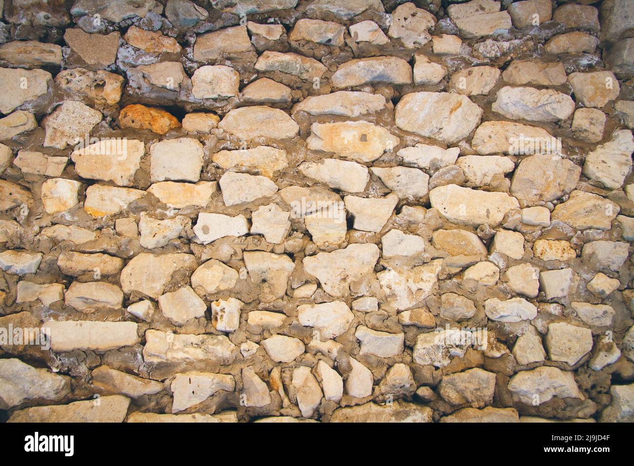 Texture of an old stone with a crack. Grunge brick texture. Old wall ...