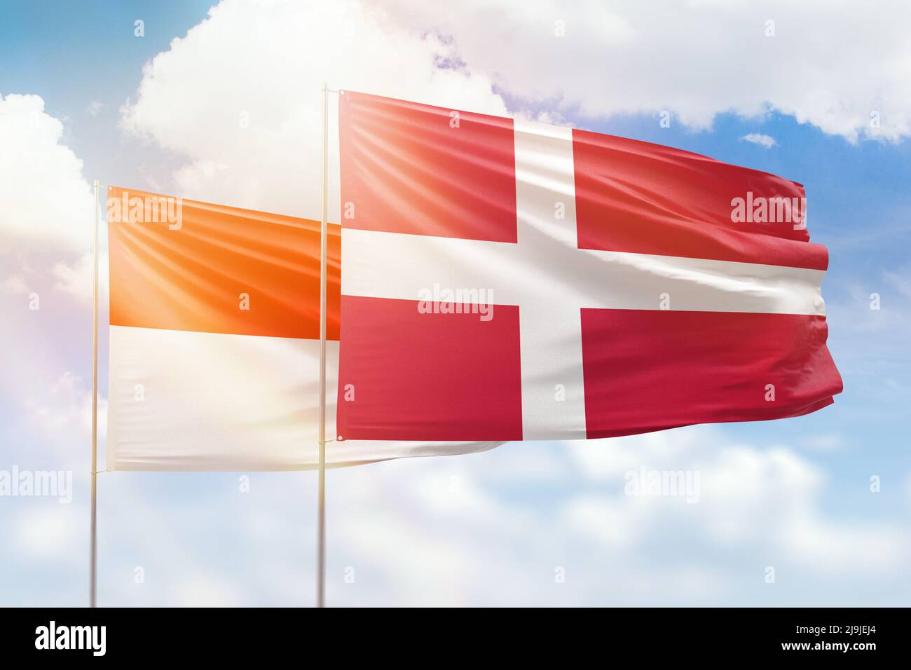Indonesia denmark flag hi-res stock photography and images - Alamy