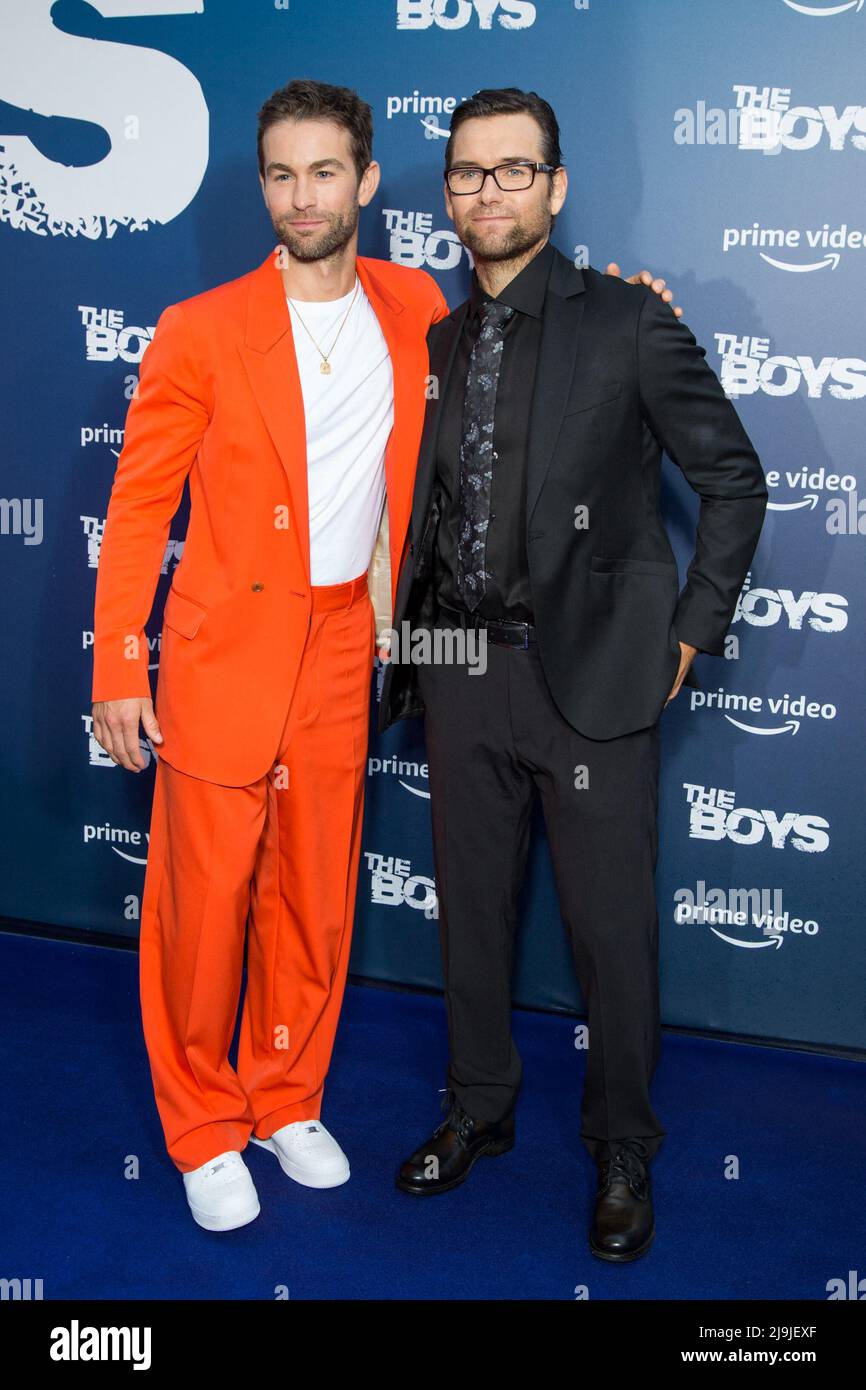 Paris, France, May 23, 2022, Chace Crawford, Antony Starr attends the ...