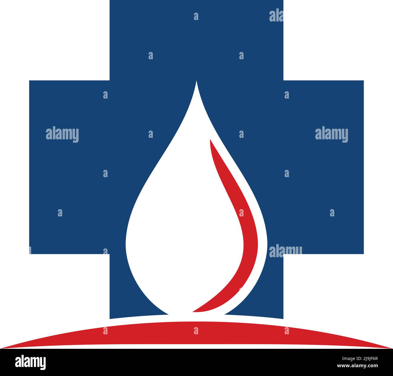 blood medical health logo Icon Illustration Brand Identity Stock Vector ...