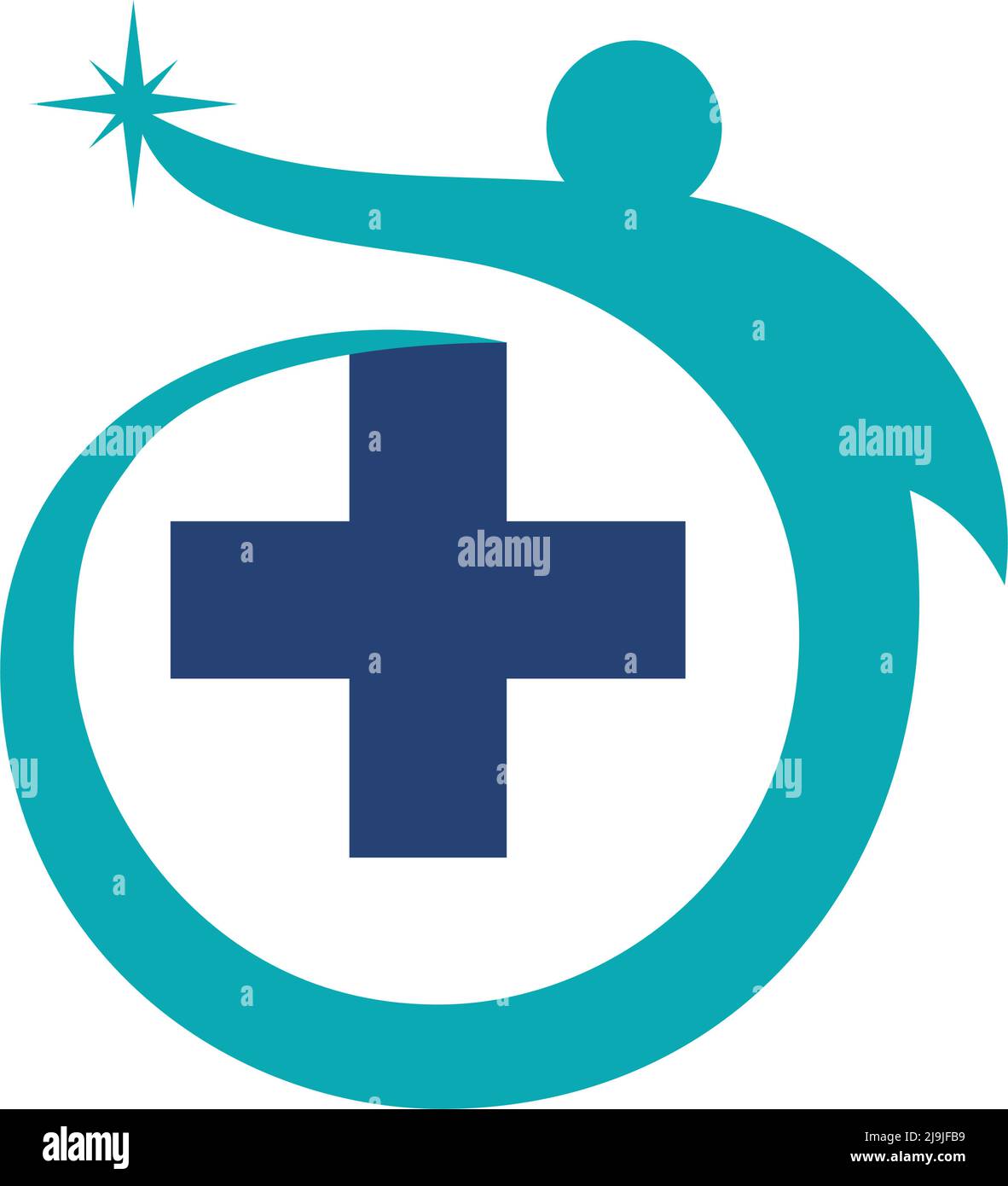 people medical Health logo Icon Illustration Brand Identity Stock ...