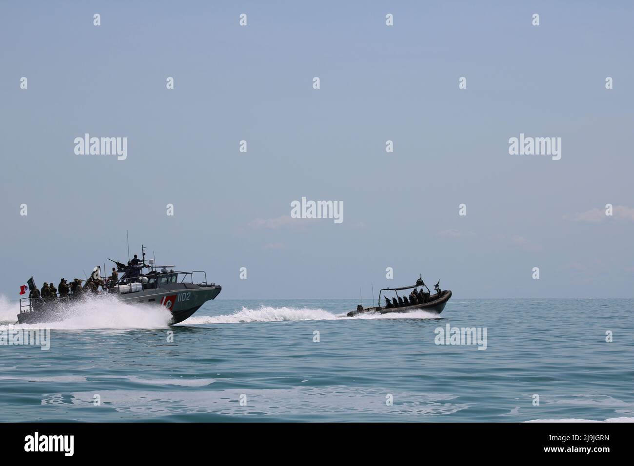 7th Special Forces Group (Airborne) conduct open water interdiction ...