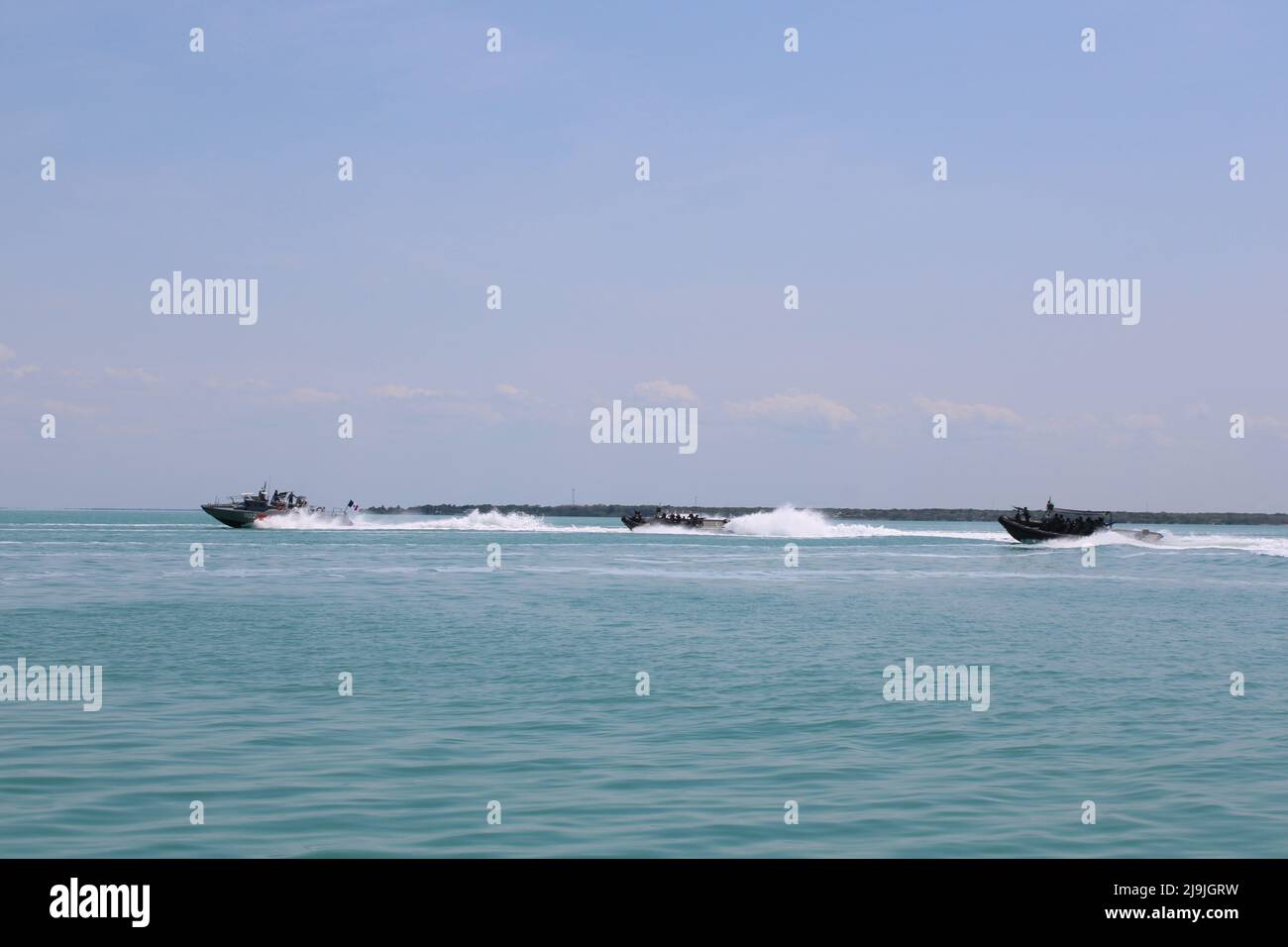 7th Special Forces Group (Airborne) conduct open water interdiction ...
