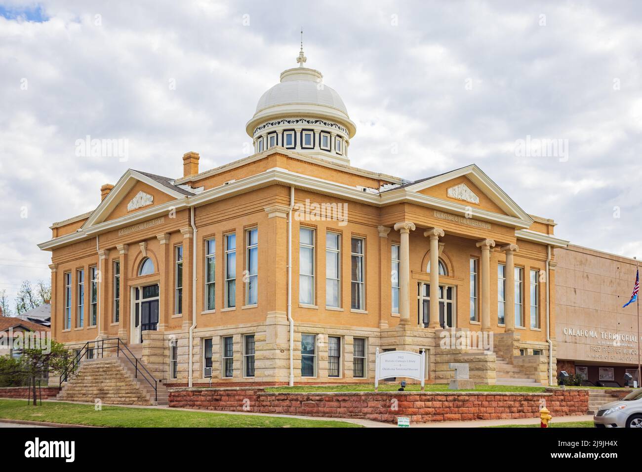 Guthrie oklahoma carnegie library hi-res stock photography and images ...