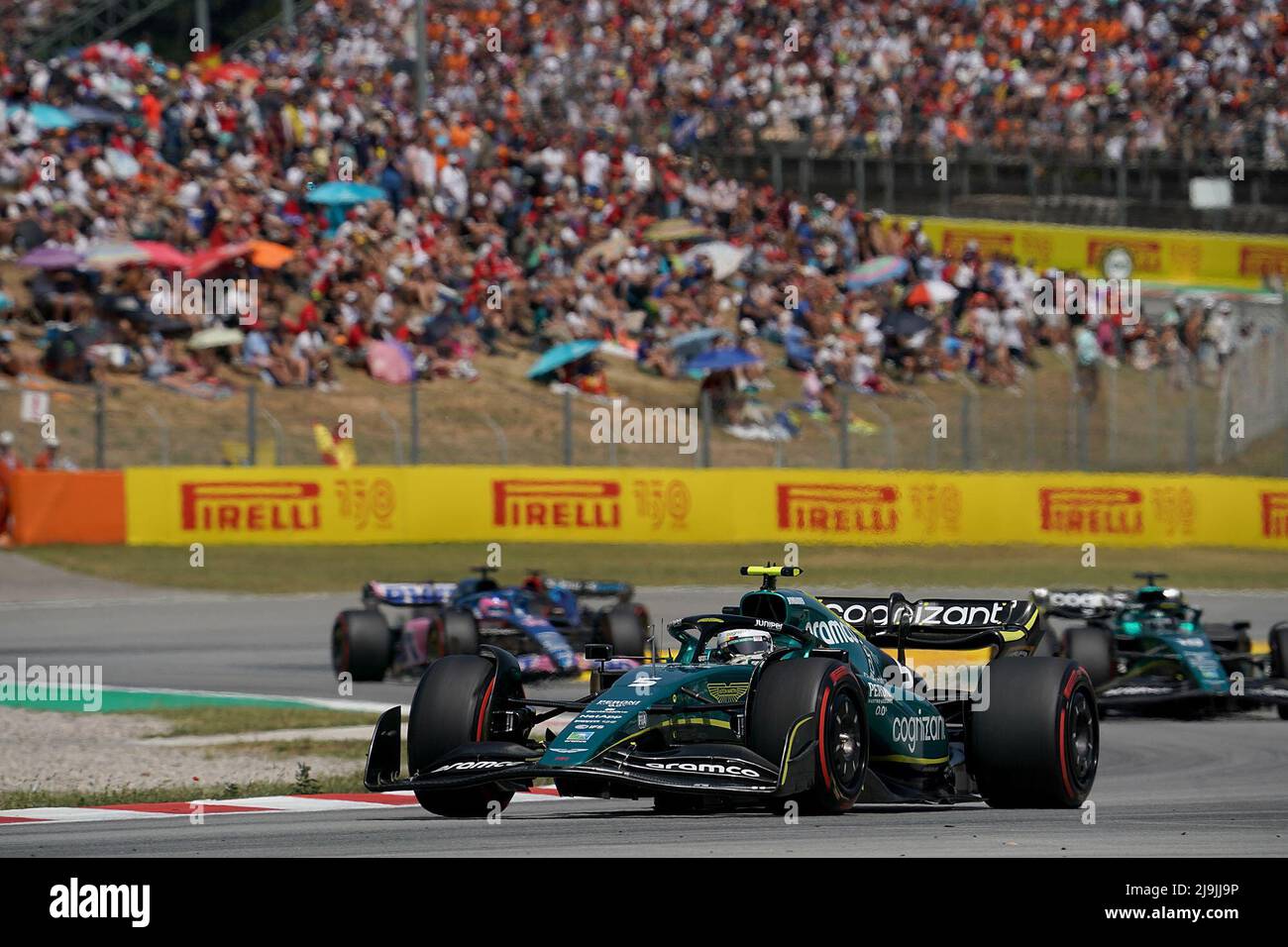 Barcelona, Spain. 22nd May, 2022. Sebastian Vettel (GER) Aston Martin ...