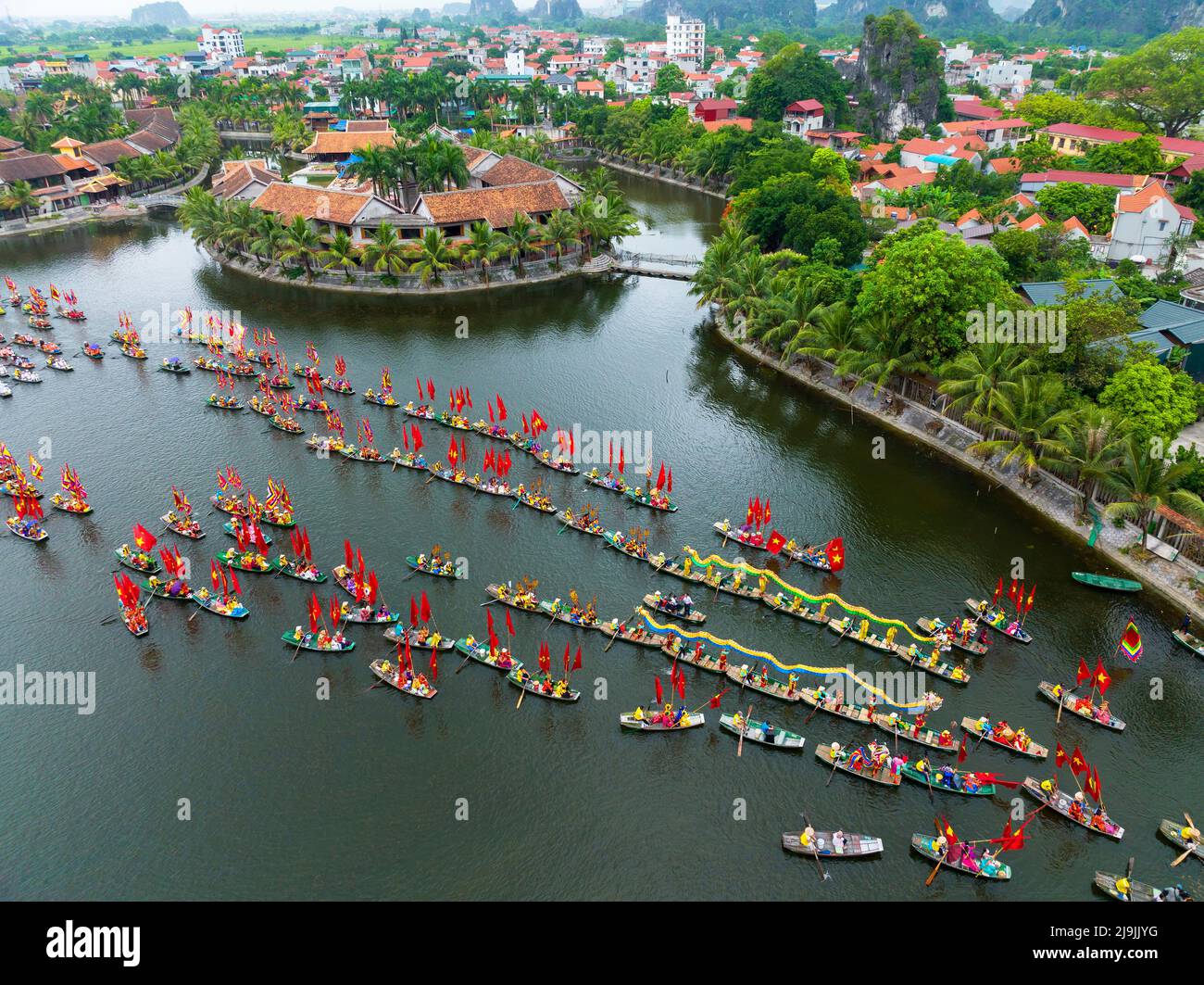 Trang An- Vietnam: the world heritage site Stock Photo - Alamy