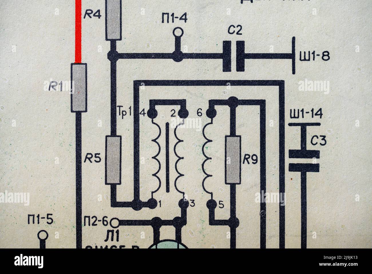 Radio circuit diagram hi-res stock photography and images - Alamy