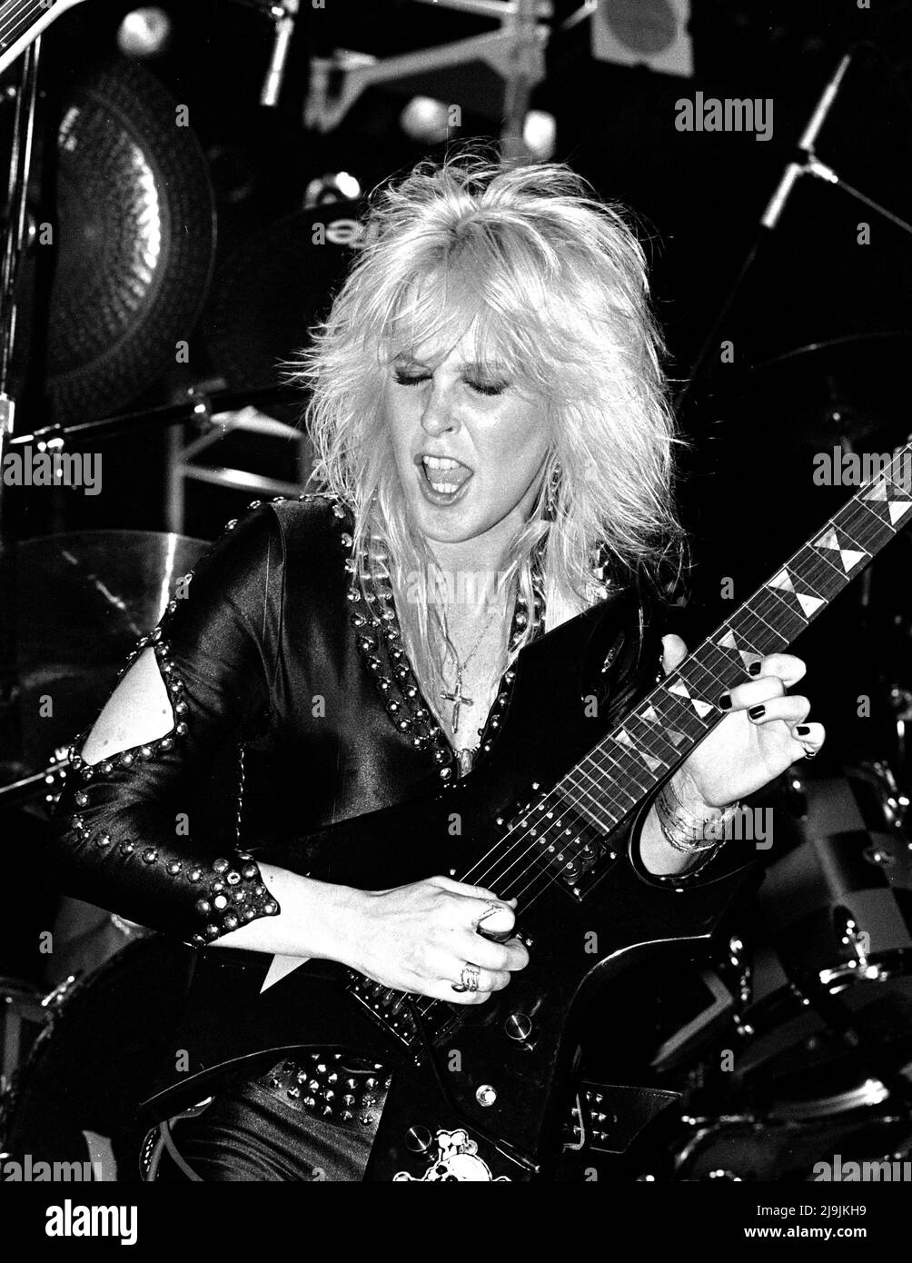 Lita ford Black and White Stock Photos & Images - Alamy