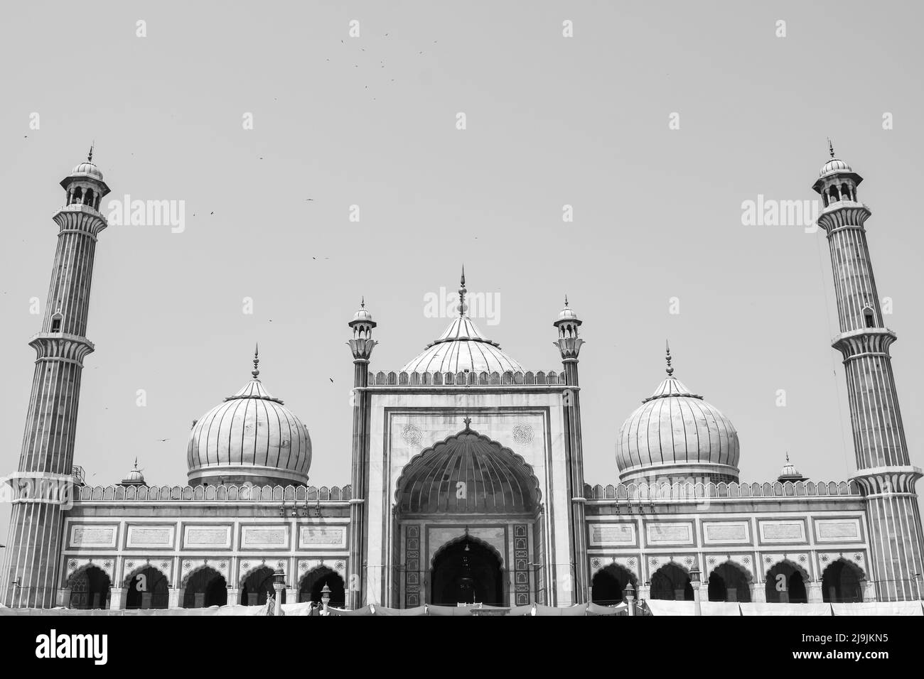 The spectacular architecture of the Great Friday Mosque (Jama Masjid ...