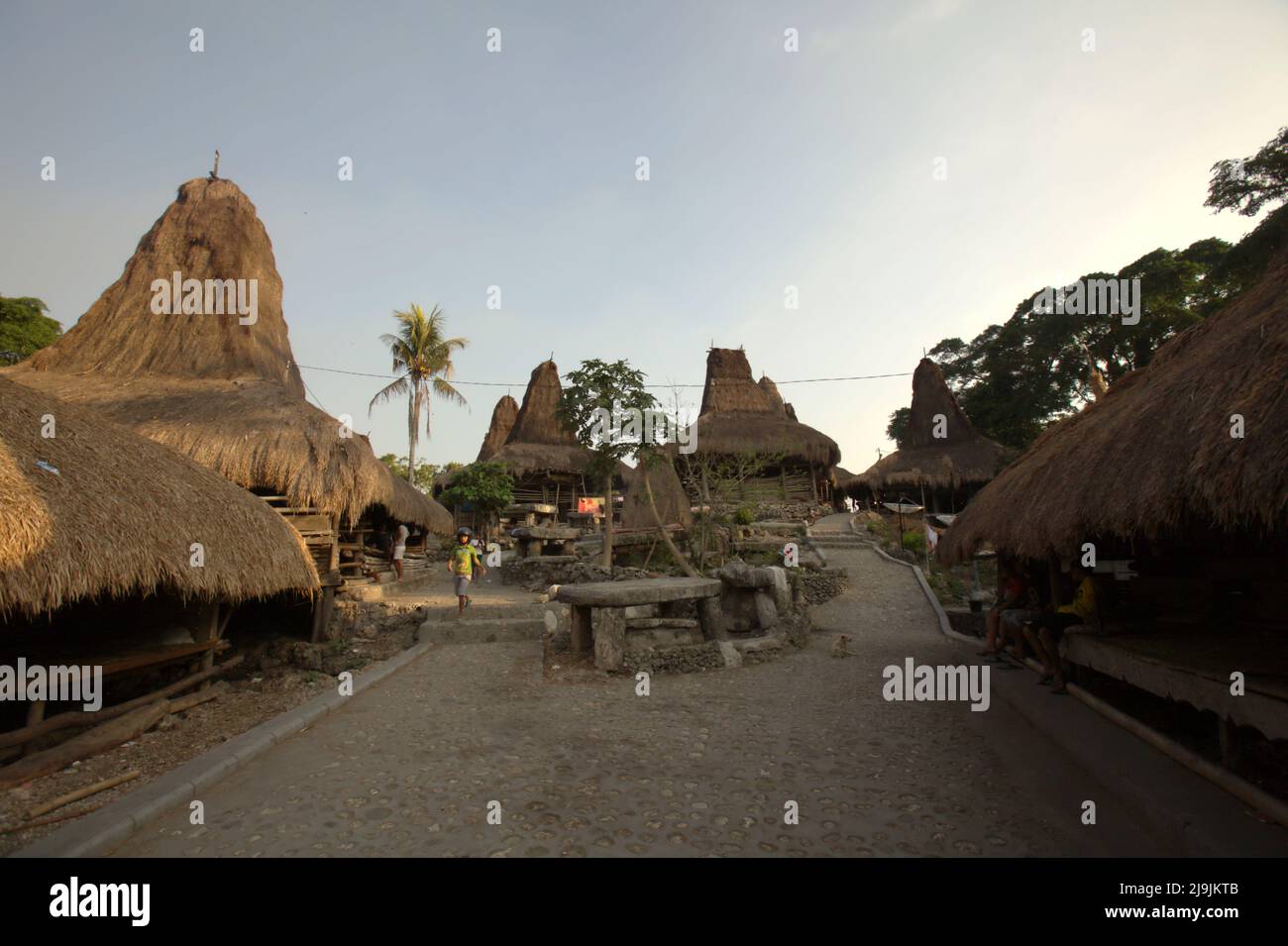 Landscape of traditional village of Tarung in Soba Wawi, Loli ...