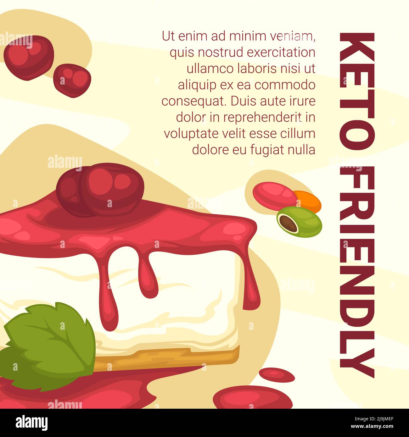 Savoury bake Stock Vector Images - Alamy