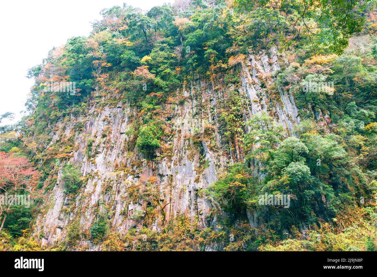 Takachiho Gorge at autumn in Miyazaki prefecture, Kyushu, Japan Stock ...