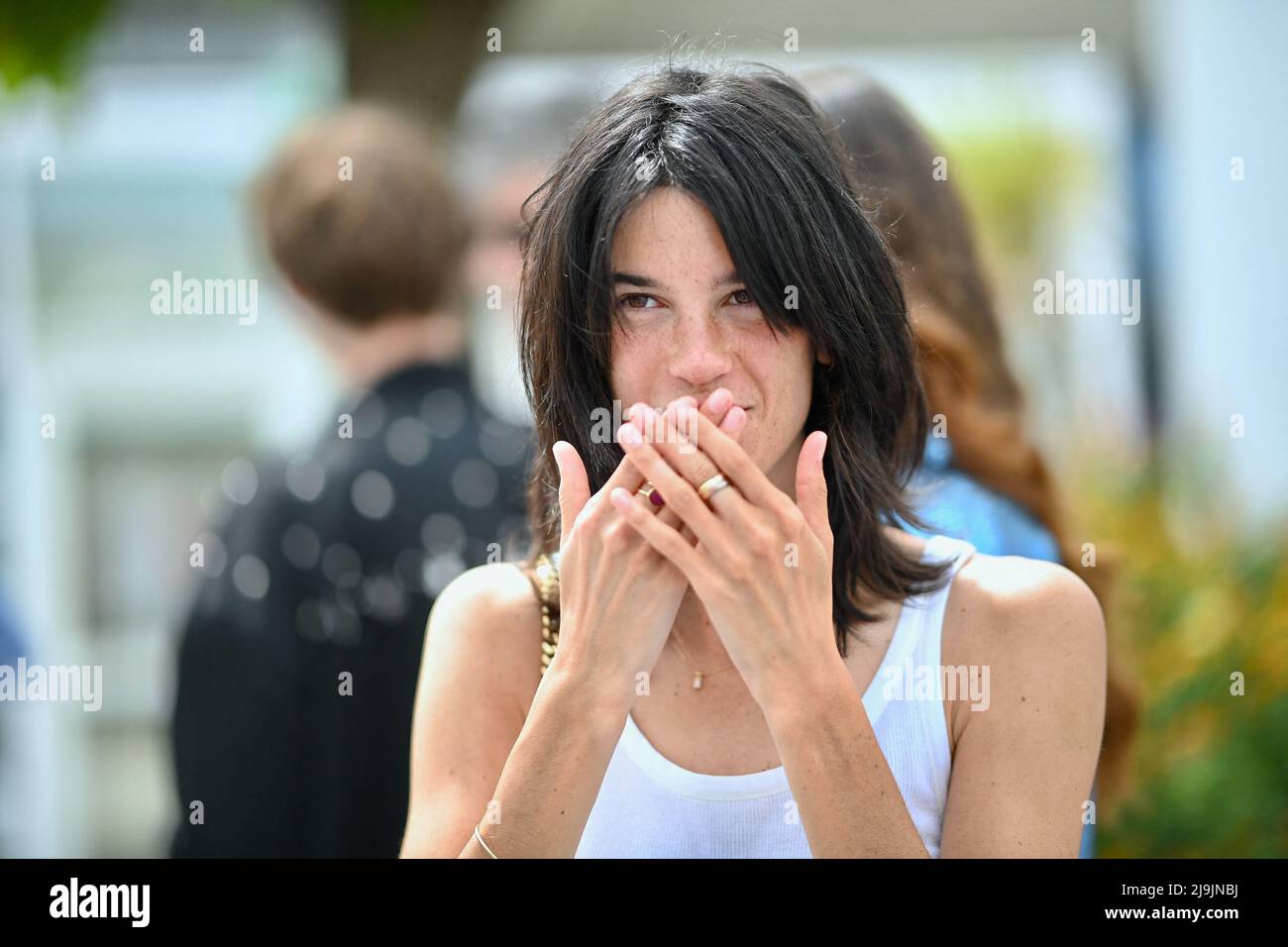 Cannes, France, 23/05/2022, Suzanne Lindon attending the photocall for ...