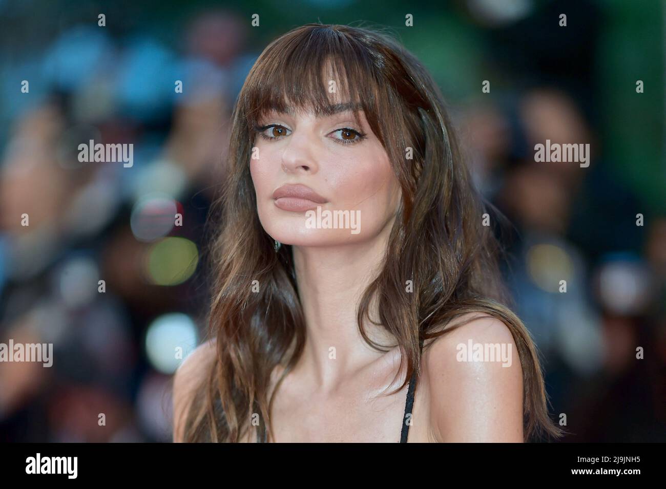 Emily Ratajkowski attending the screening of the film Crimes Of The ...