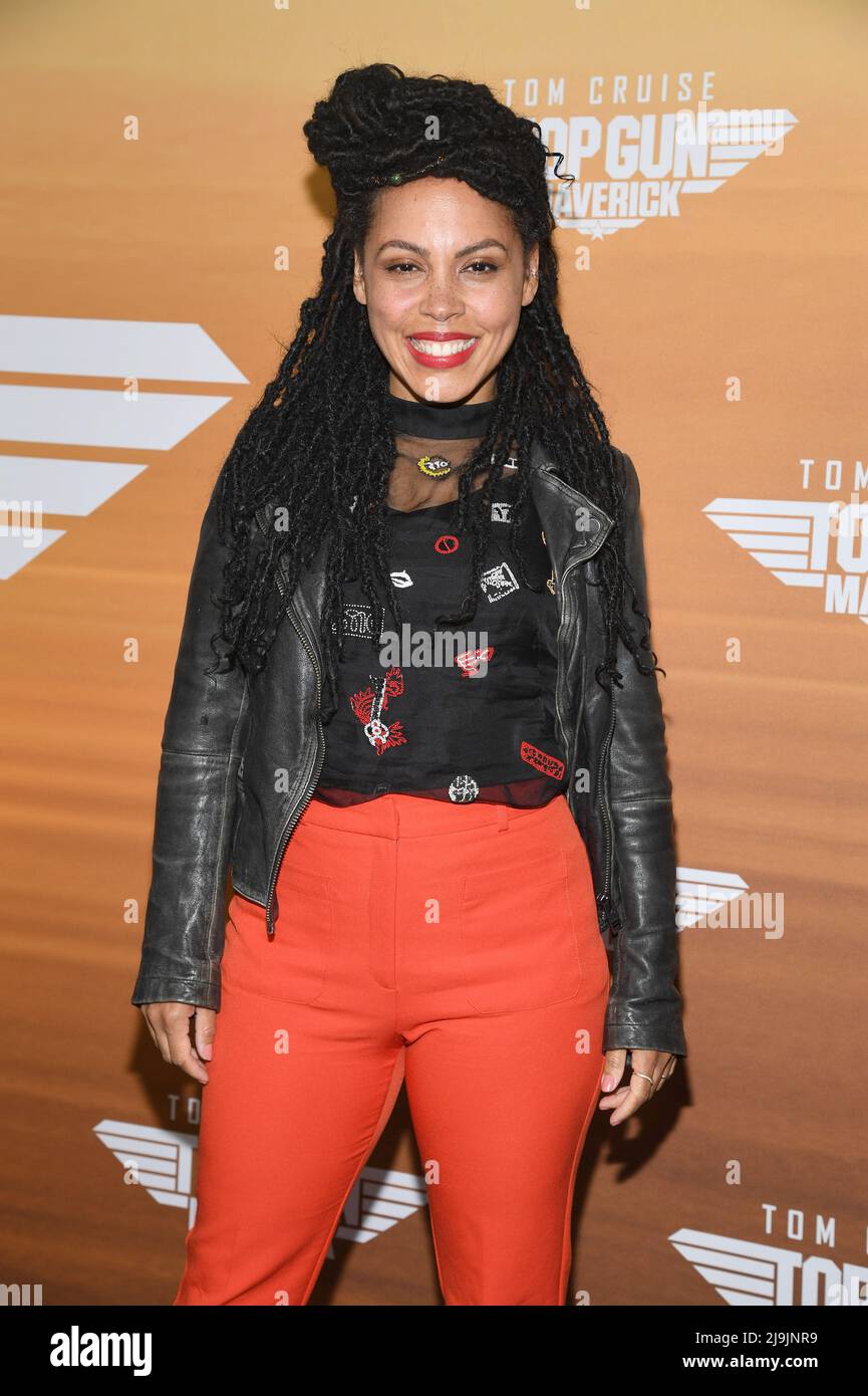 New York, USA. 23rd May, 2022. Amirah Vann attends the screening of ...