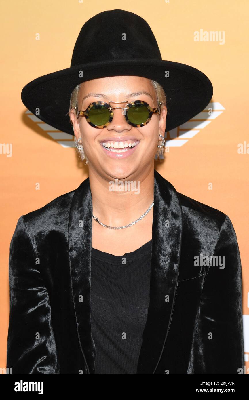 New York, NY, May 23, 2022. Victoria Brito attends the screening of ...